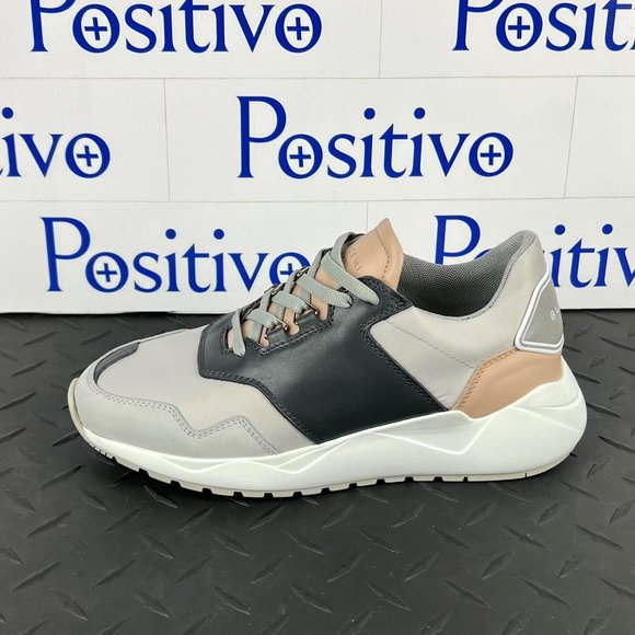 Buscemi | Shoes | Buscemi Womens Ventura Greypink Leather Sneakers Us 7 ...